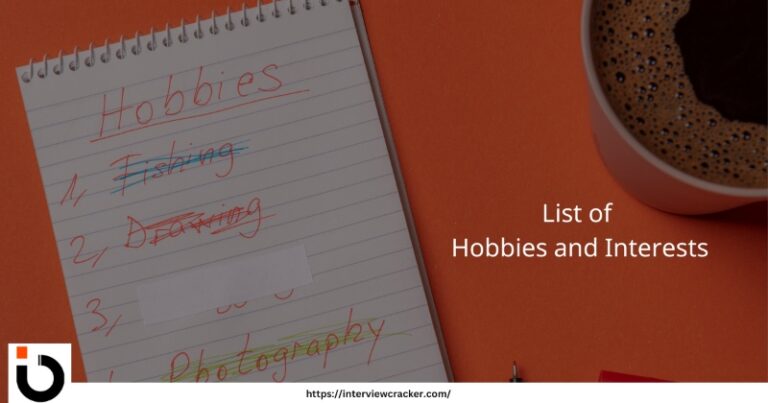List of Hobbies and Interests For a Resume| Difference Between Hobbies ...