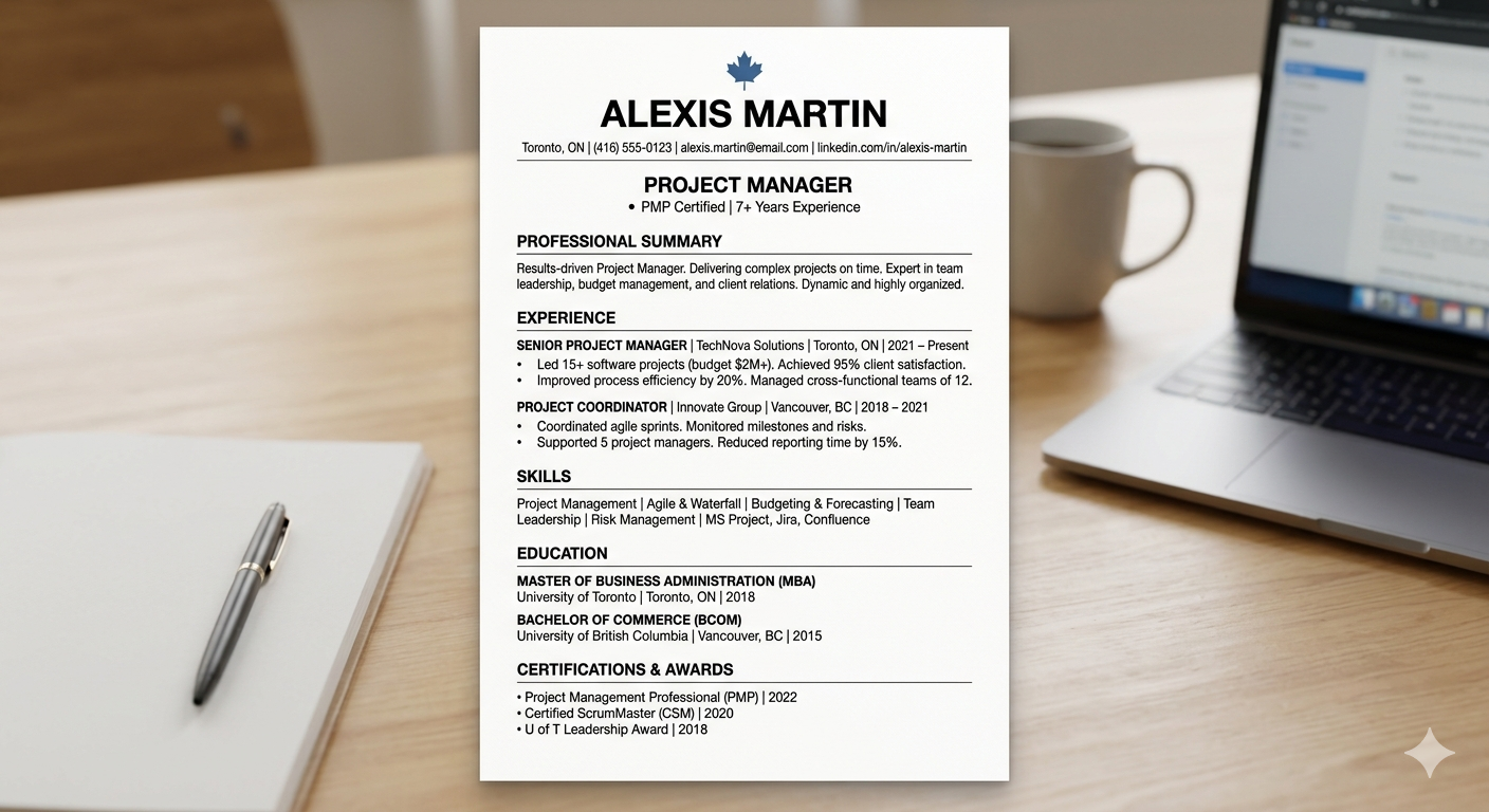 Canadian Resume Format 2026 — Templates, ATS Tips & Examples for Newcomers