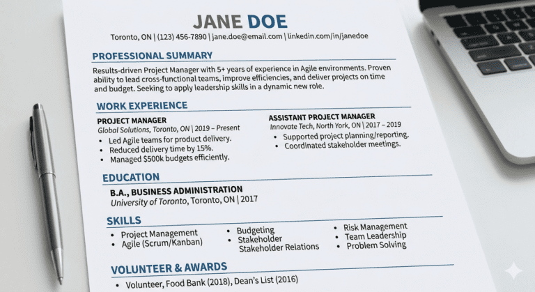 Canadian Resume Format 2026 — Templates, ATS Tips & Examples for Newcomers