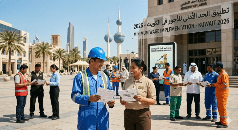 Minimum Wage in Kuwait 2026 — Complete Expat Salary Guide